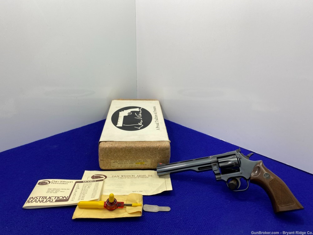 *SOLD* Dan Wesson 15-2V .357 Mag Blue 6" *POPULAR LIMITED PRODUCTION ...