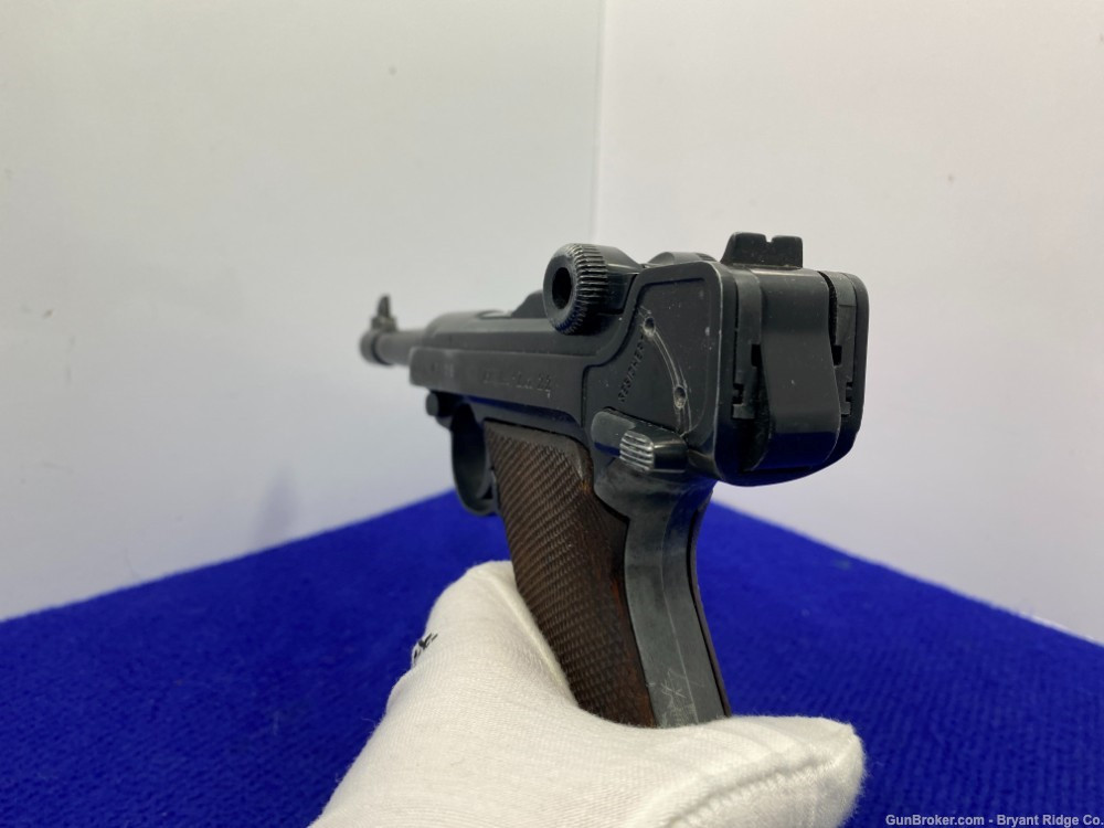 *SOLD* 1967 Erma-Werke LA22 .22 LR Blue 4.5" *GERMAN MADE LUGER STYLE ...