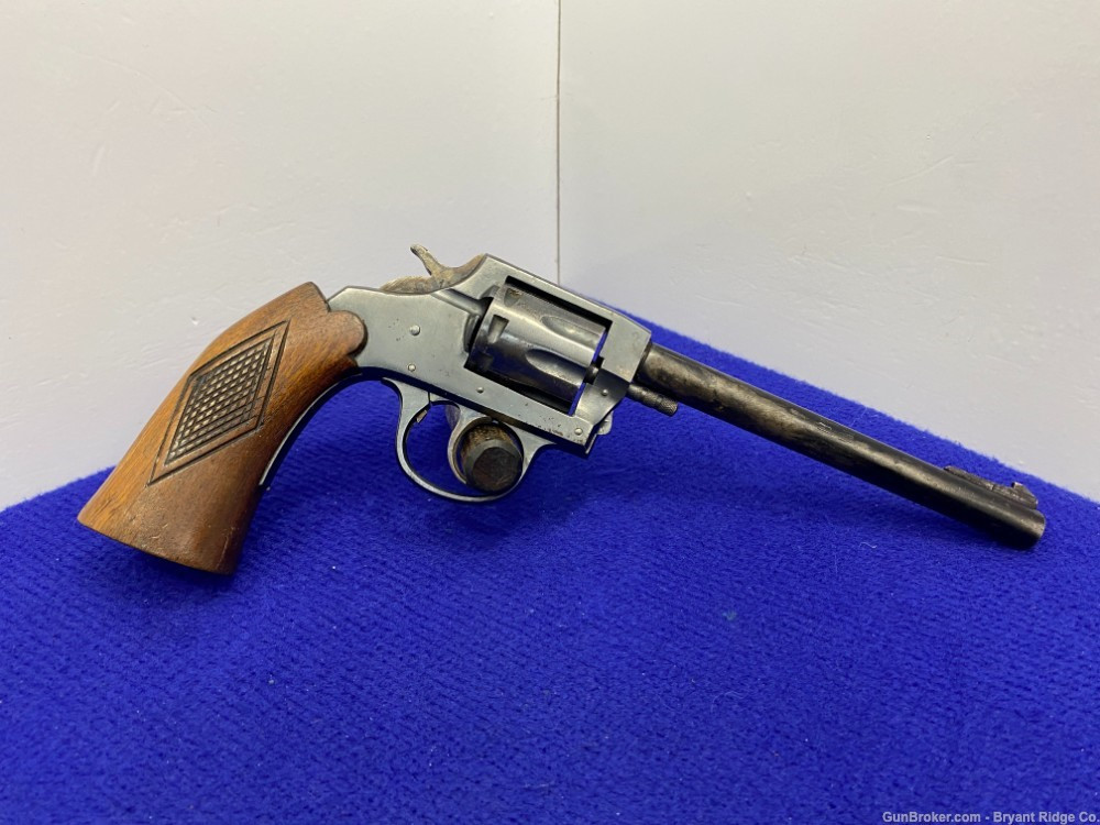 *SOLD* Iver johnson Target Sealed 8 .22LR Blue 6" *2nd MODEL 8-SHOT ...