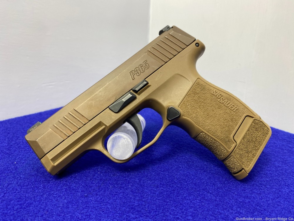 *SOLD* 2019 Sig Sauer P365 Micro Compact 9mm Coyote Tan *LIPSEY'S NRA ...