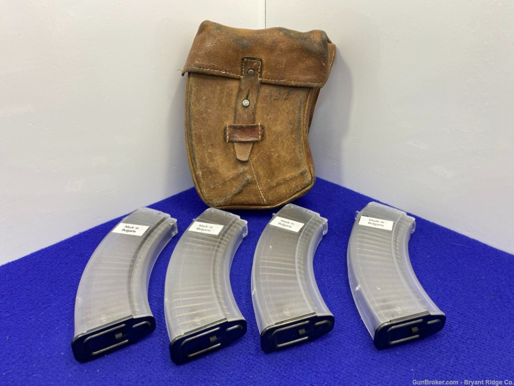 *SOLD* Four 30-Round 7.62x39 AK-47 Magazines *CLEAR BULGARIAN MADE ...