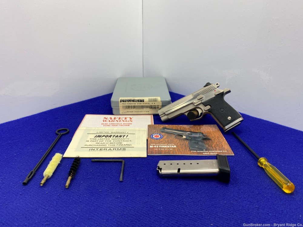 *SOLD* Star M43 Firestar 9mm Starvel *1991 GUNS & AMMO MAGAZINE GUN OF ...