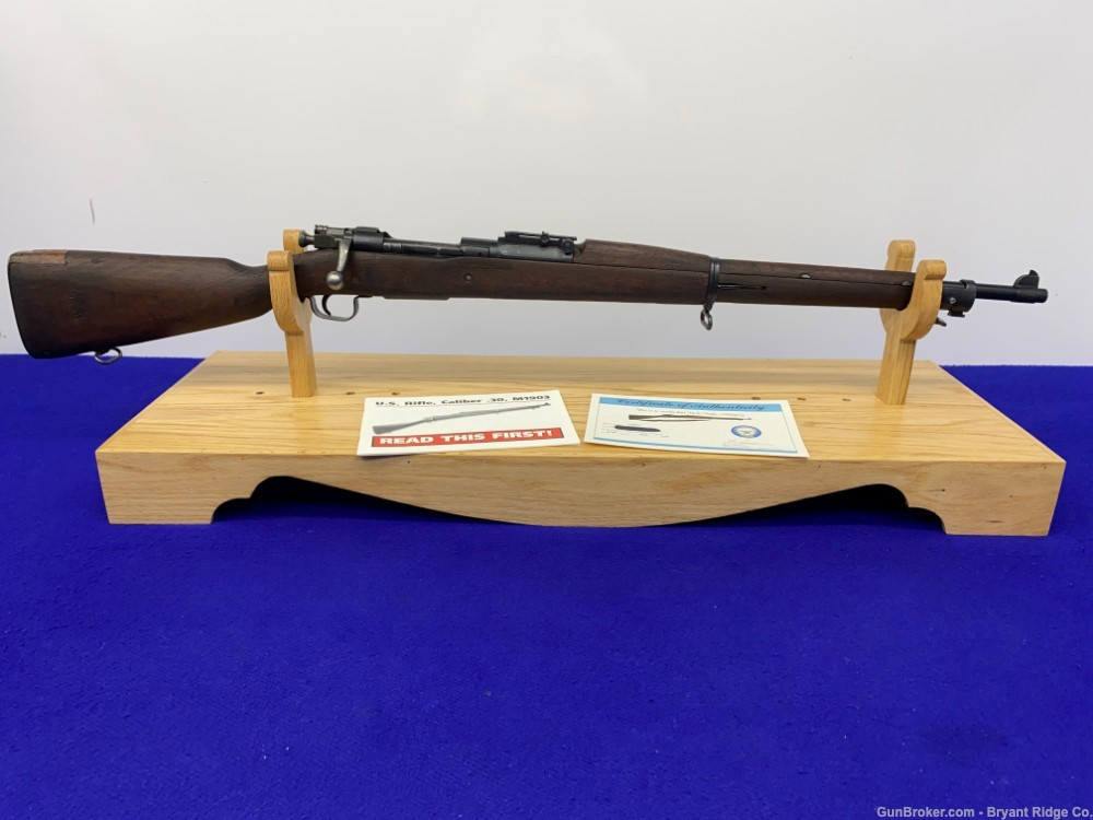 *SOLD* 1918 Springfield 1903 .30-06 *EARLY MARK I MODEL CUT FOR ...