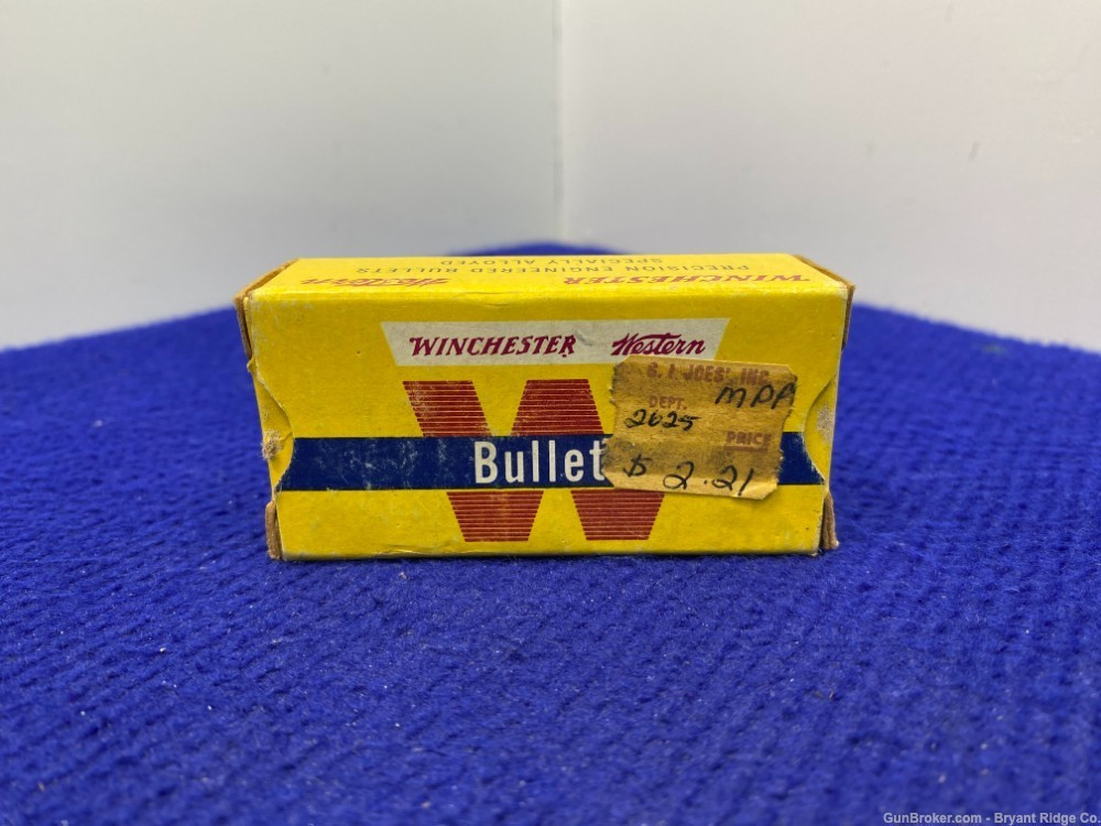*SOLD* Winchester Western .32-20 Winchester 50 Bullets *COLLECTIBLE ...