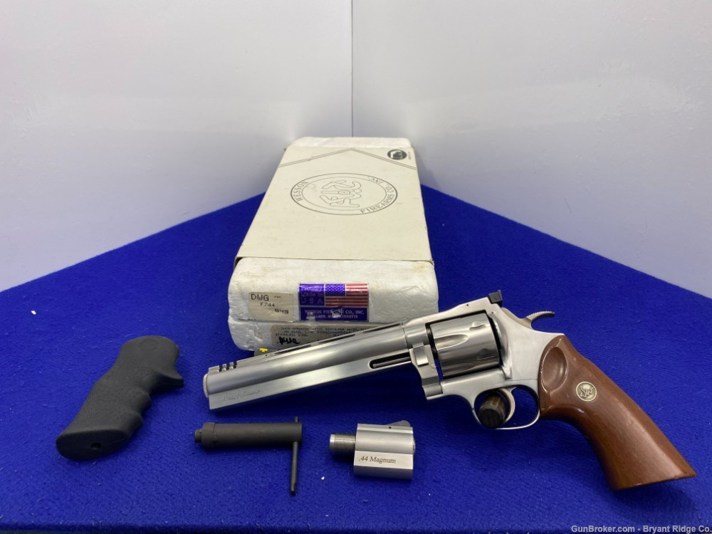 *SOLD* Dan Wesson 744-VH .44 Mag Stainless 7.5" * 2.5" INTERCHANGEABLE ...