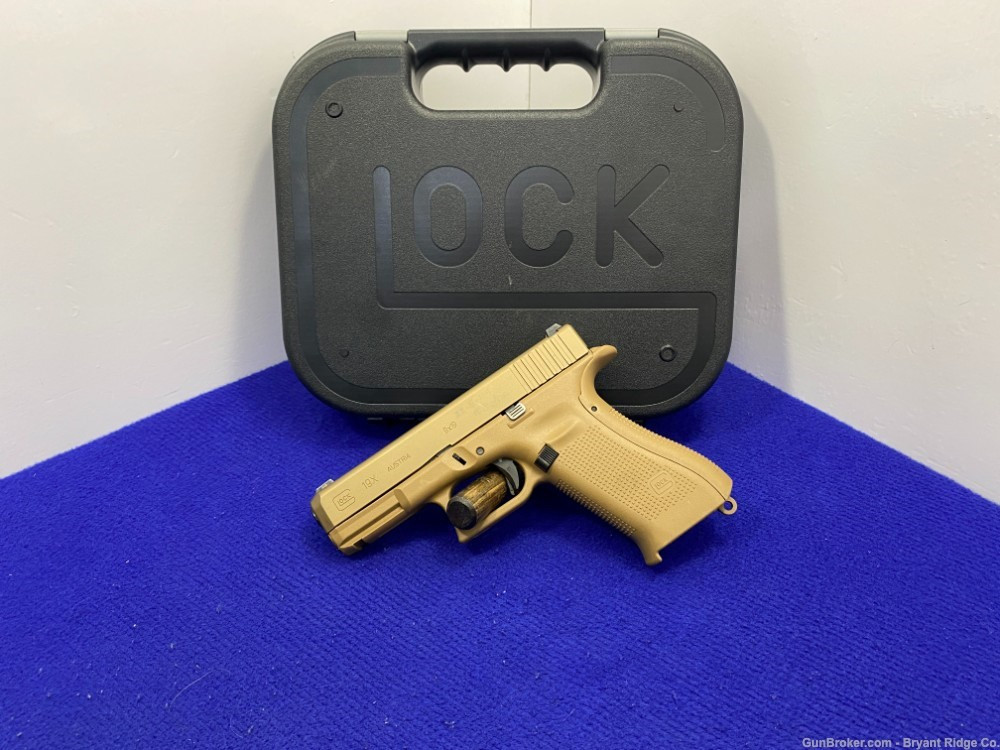 *SOLD* Glock 19X 9x19 Coyote Tan 4.02" *FEATURES A G17 GRIP WITH G19 ...