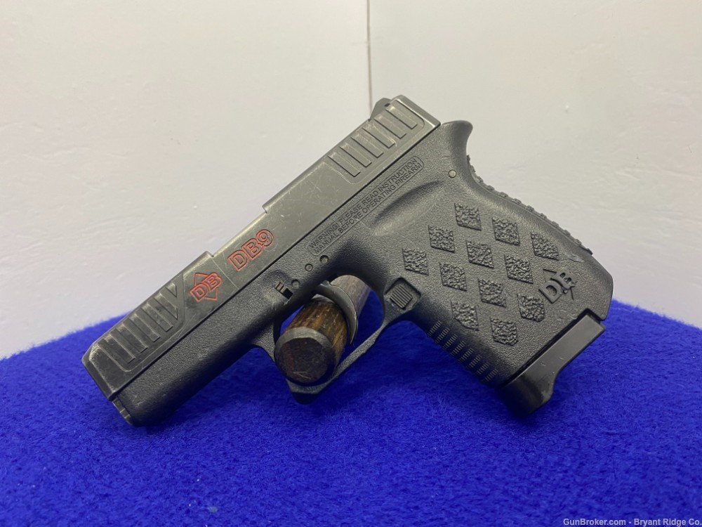 *SOLD* Diamondback Firearms DB9 3" 9mm Black *MICRO-COMPACT SEMI ...