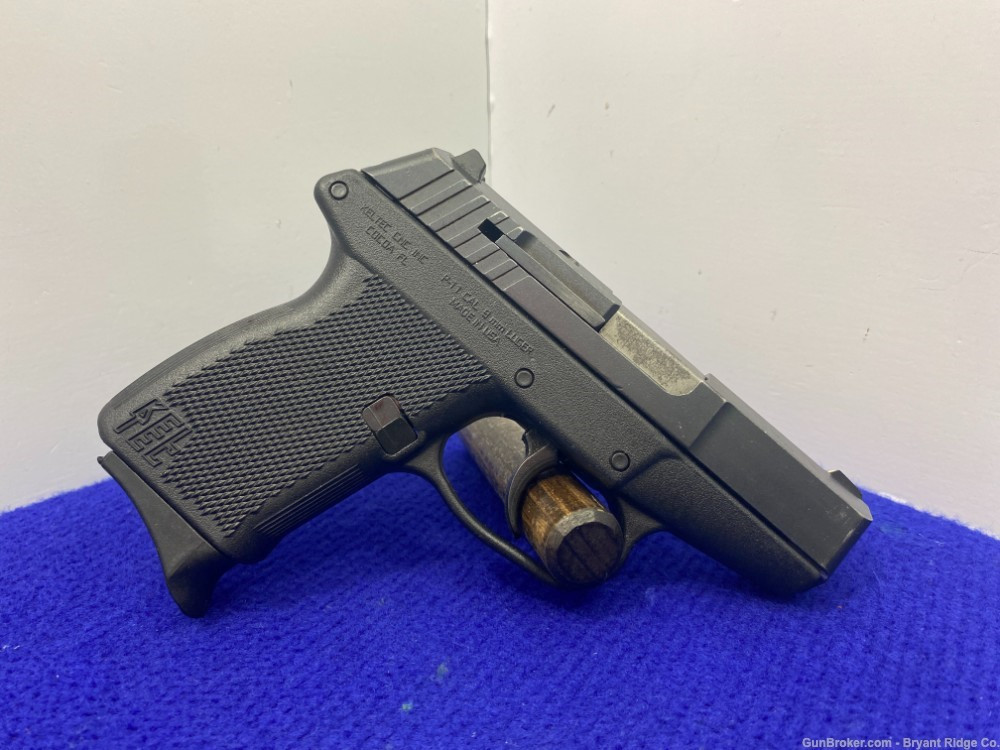 *SOLD* Kel-Tec P-11 9mm Luger Blue 3.1" *SHORT-RECOIL OPERATED SEMI ...