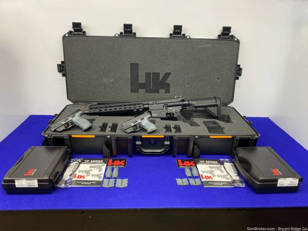 *SOLD* Heckler Koch MR762A1, VP9SK, & VP9 *3-GUN SET W/CUSTOM FITTED ...