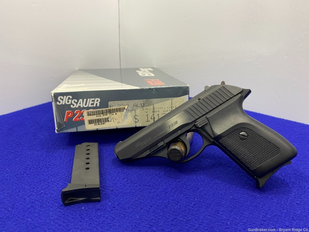 *SOLD* 1993 Sig Sauer P230 9mm Blue 3 1/2" *AMAZING MADE IN WEST ...
