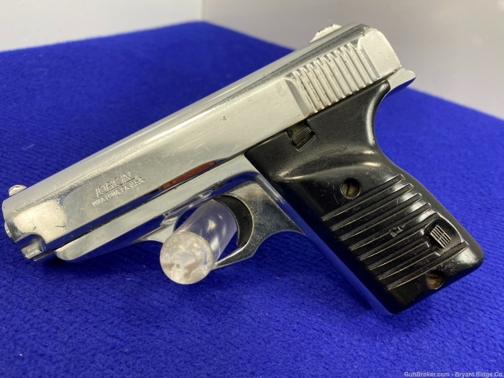 *SOLD* Lorcin L380 .380 ACP Chrome 3.5" *AFFORDABLE .380 SEMI-AUTO PISTOL*