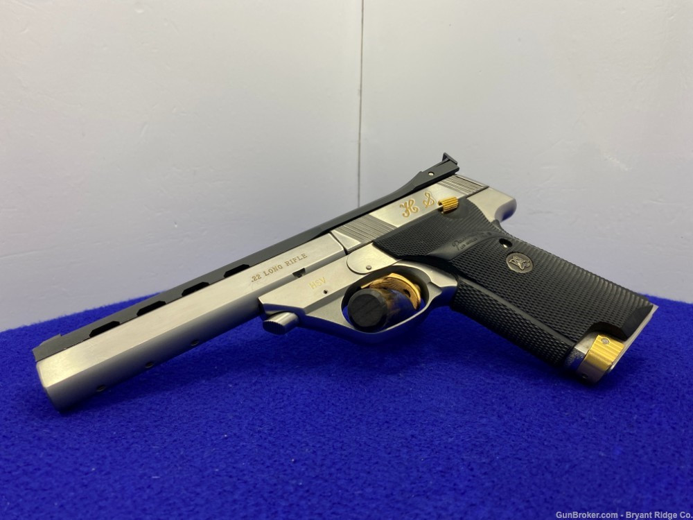 *SOLD* High Standard HSV .22 LR Stainless *FABLED RIMFIRE CLASSIC SEMI ...