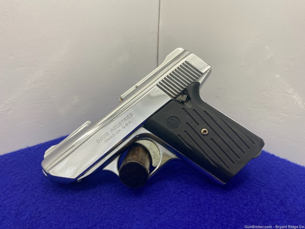 *SOLD* Davis Industries P-380 .380ACP Chrome 2.8" *AWESOME SEMI ...