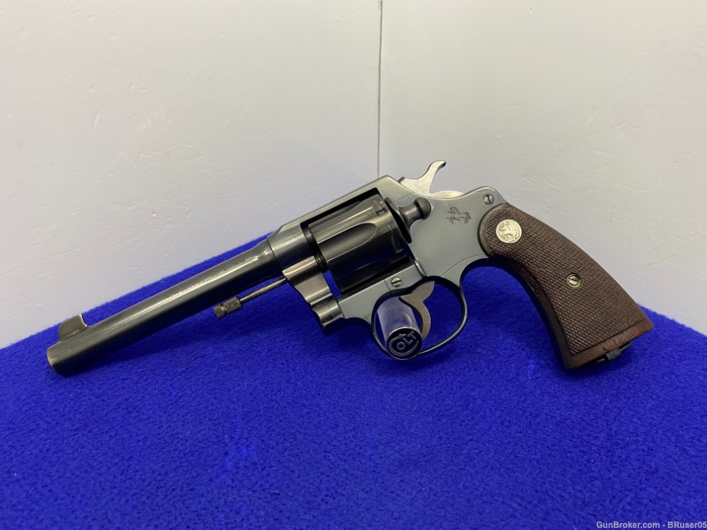 *SOLD* 1931 Colt New Service .357 Mag Blue 6" *CLASSIC LARGE FRAME ...