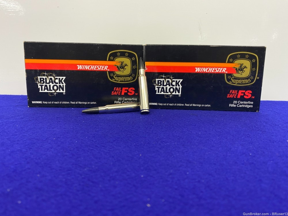 *SOLD* Winchester Black Talon .338 Win Mag 40 Rounds * QUALITY POWERFUL ...