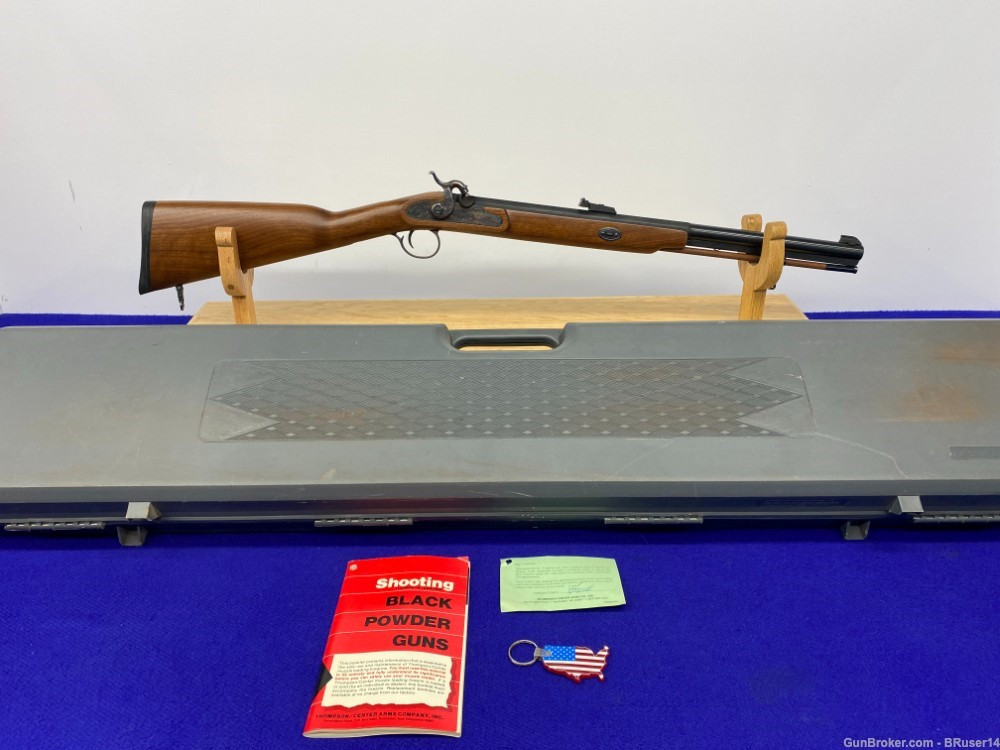 *SOLD* Thompson Center White Mountain Carbine .50cal Blue 21 ...