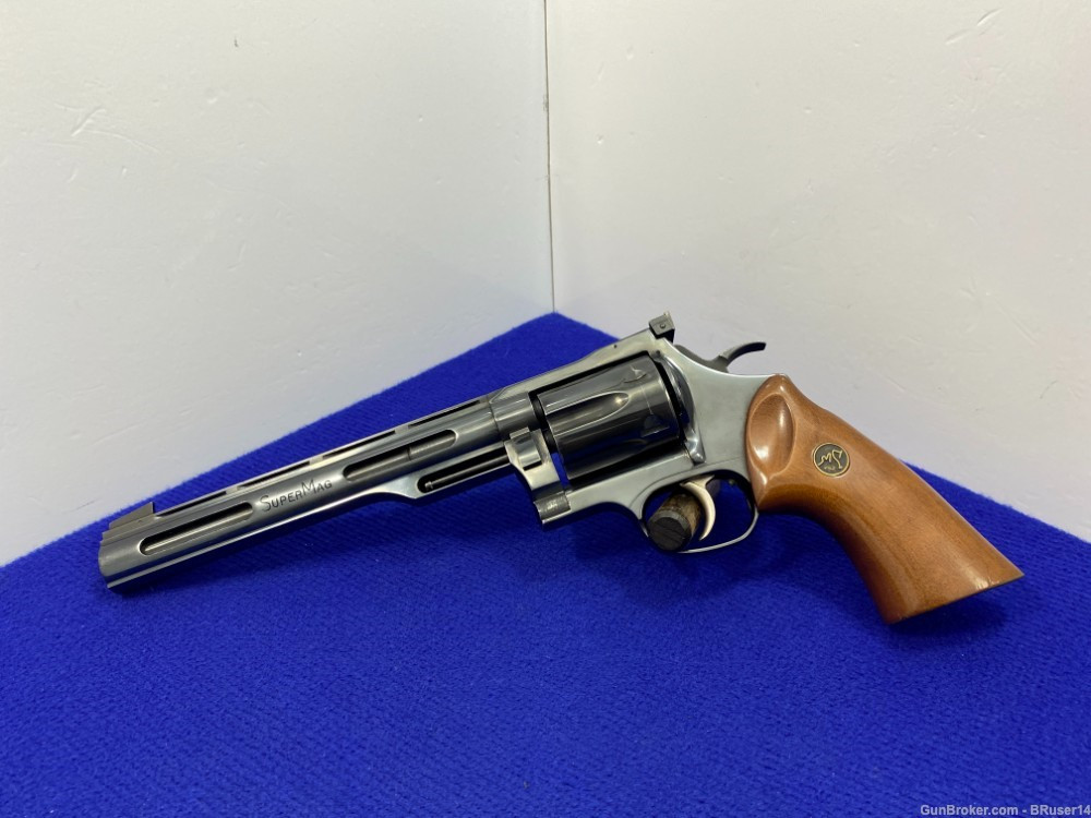 *SOLD* Dan Wesson 40 Supermag .357 Maximum Blue 8" MAGNUM REVOLVER*