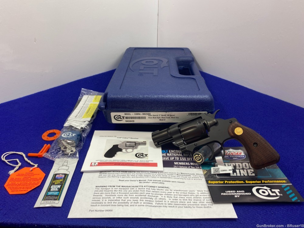 *SOLD* 2019 Colt Cobra Special .38 Spl+P 2" Black DLC *HARD-TO-FIND ...