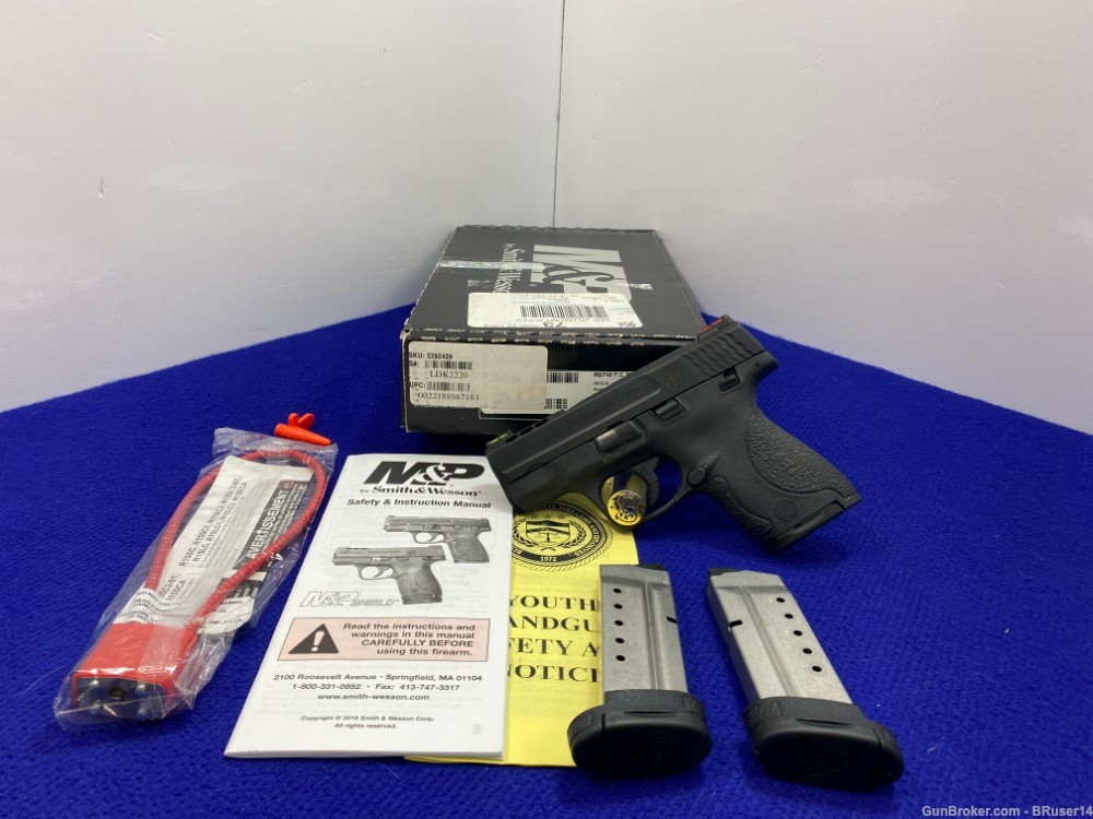 *SOLD* Smith Wesson M&P 40 Shield .40 S&W Black *3 3/8" PORTED BARREL ...