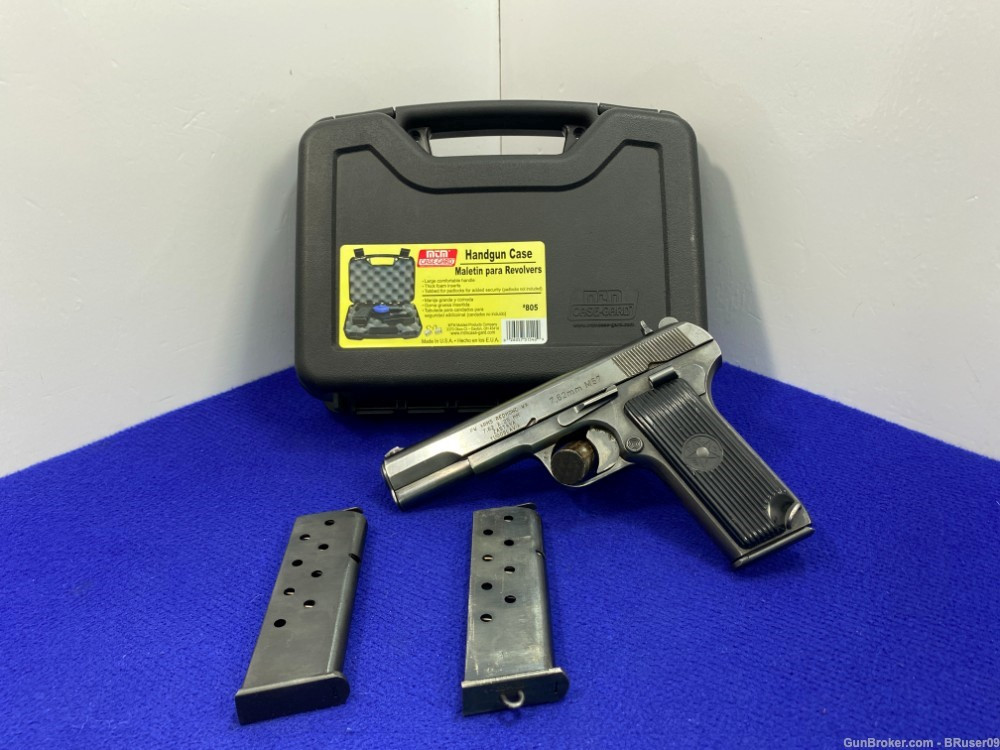 *SOLD* Zastava M57 7.62x25 Tokarev Blue 4.5" *OUTSTANDING YUGOSLAVIAN ...