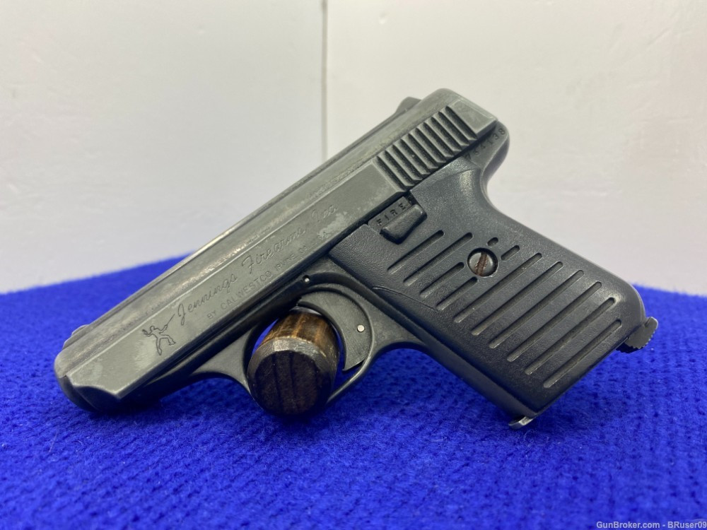 *SOLD* Jennings J-22 .22 LR Blue 2 1/2" *AWESOME SEMI-AUTOMATIC POCKET ...