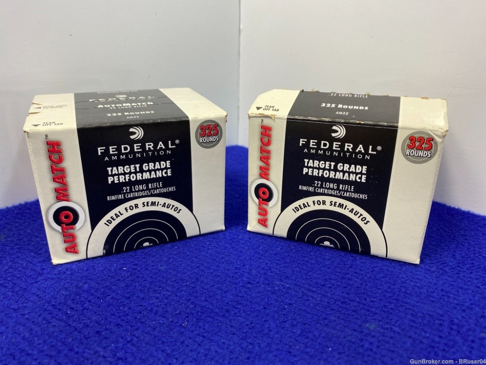 *SOLD* Federal Auto-Match .22 LR 544 Rds *TARGET GRADE PERFORMANCE*