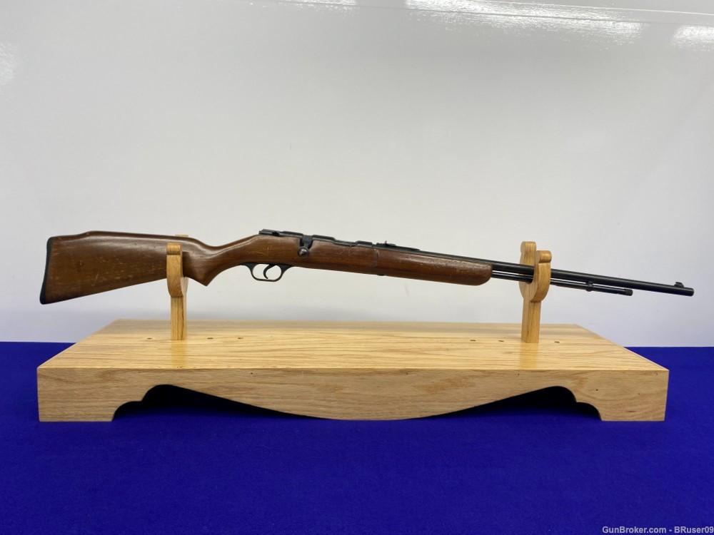 *SOLD* Savage Model 5 Deluxe .22 S/L/LR Blue 24" *AWESOME TUBE-FEED RIFLE*