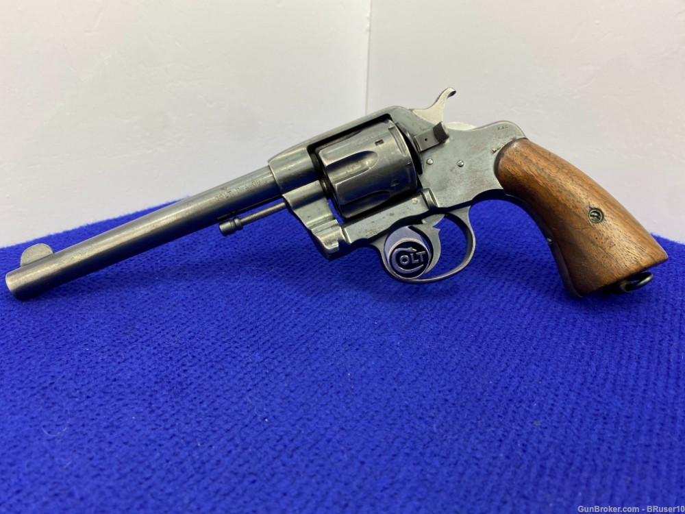 *SOLD* Colt Army Model 1901 .38 LC 6" *FEATURES "RAC" MILITARY ...