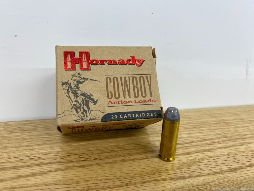 *SOLD* 20 Rounds Hornady Cowboy Action Loads .45 Colt *255 GRAIN PISTOL ...