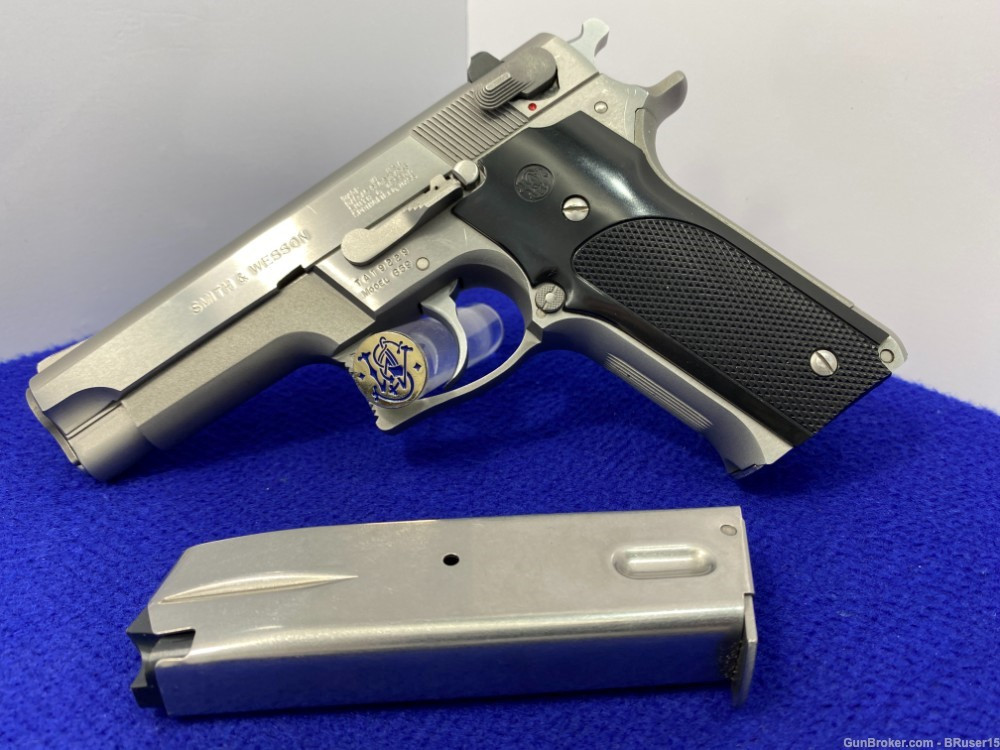 *SOLD* 1986 Smith Wesson 659 9mm Stainless 4" *AMAZING SEMI-AUTOMATIC ...