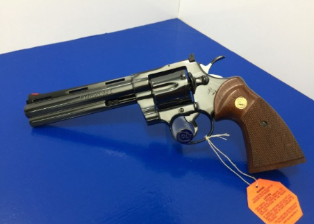 1987 Colt Python ROYAL BLUE 6in EXTRAORDINARY FIND - Bryant Ridge