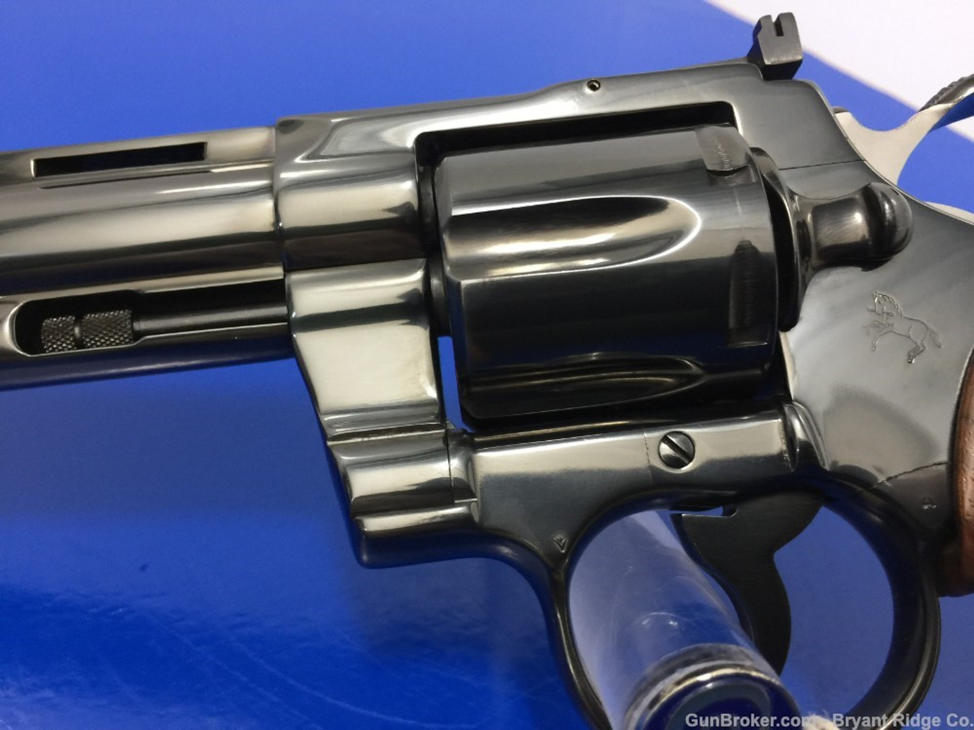 1980 Colt Python .357 Magnum 8" COLT ROYAL BLUE FINISH - Bryant Ridge