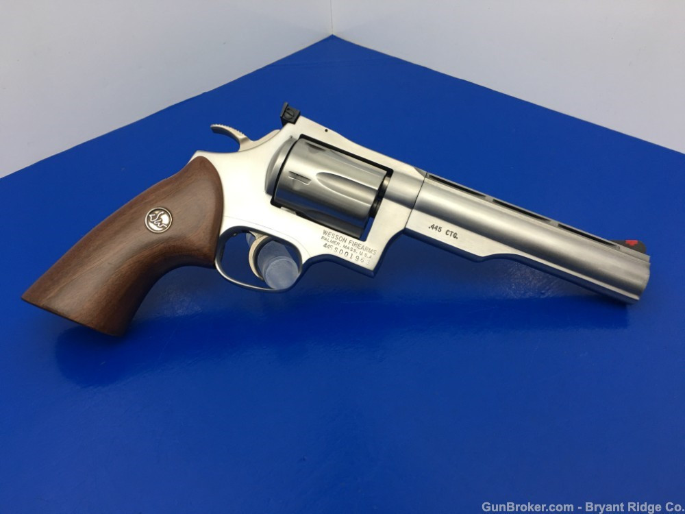 Dan Wesson 445 Super Mag 6" Stainless *POWERFUL .445 SUPER MAG CALIBER ...