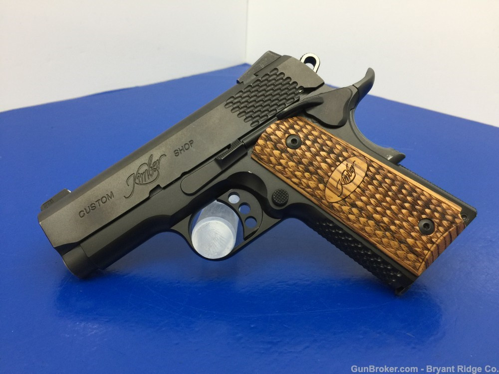 Kimber Ultra Raptor II .45 ACP Matte Black *STUNNING ZEBRA WOOD GRIPS ...