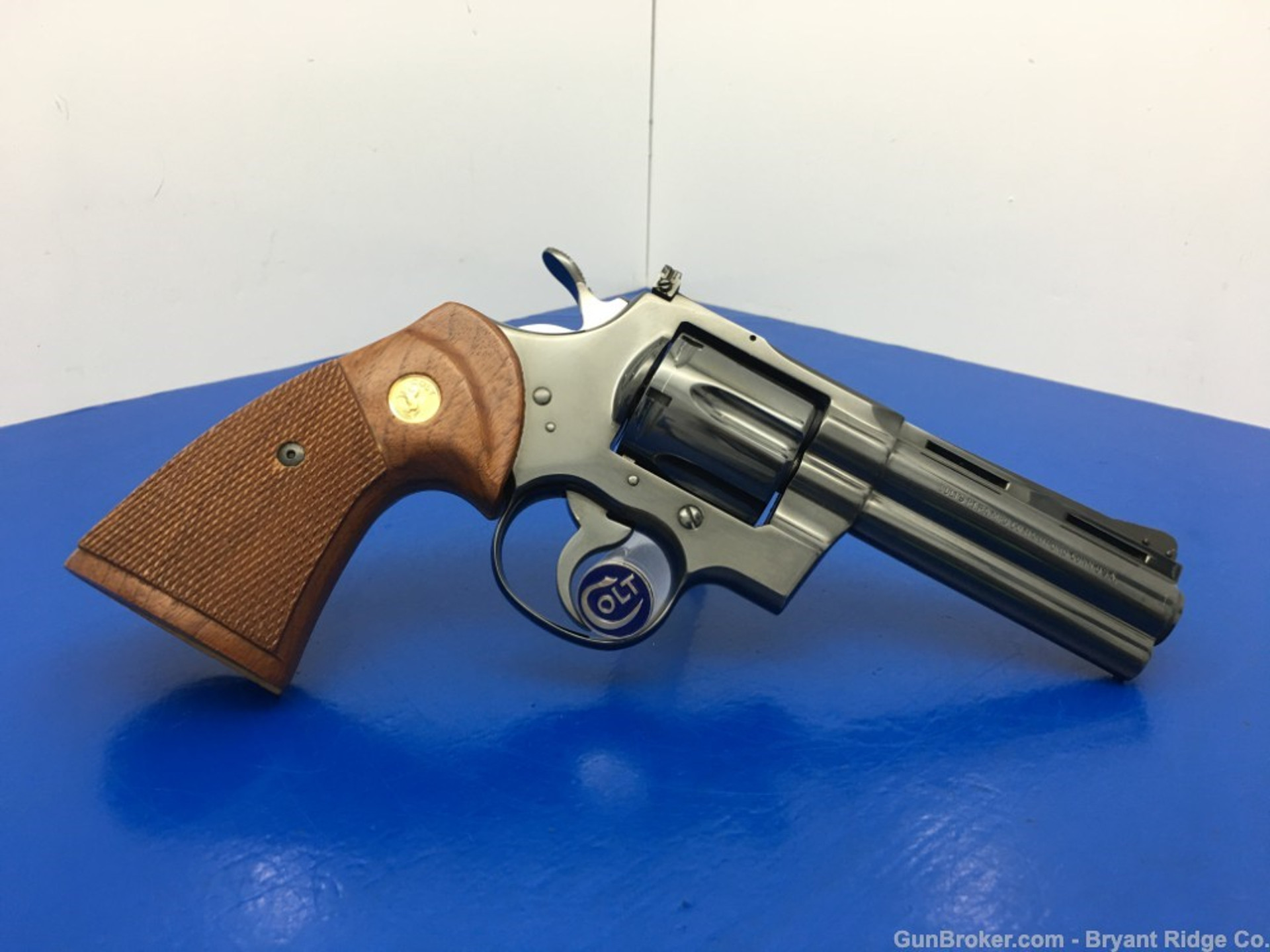 1971 Colt Python .357 Mag Royal Blue 4" *LEGENDARY SNAKE SERIES ...