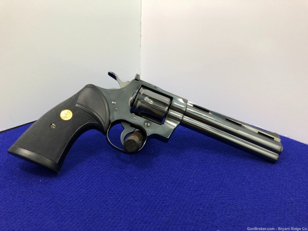 *SOLD* 1978 Colt Python .357 Mag Royal Blue 6" *AMAZING COLT SNAKE ...