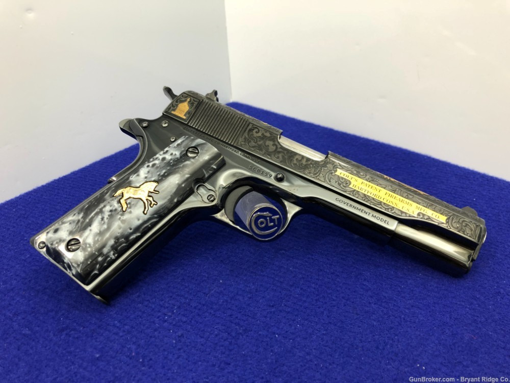 *SOLD* Colt Government Samuel Colt 1911 .45 Blue *LIMITED EDITION 159 ...