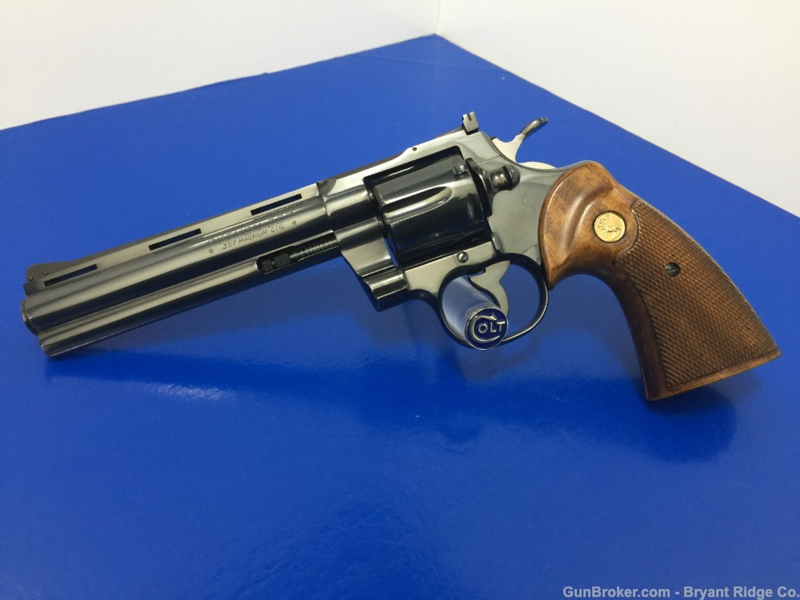 1966 Colt Python .357 Colt Royal Blue Finish - Bryant Ridge