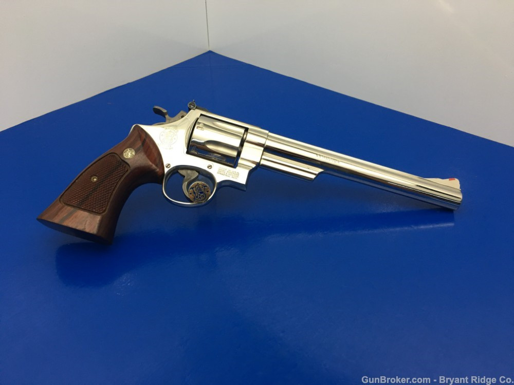Smith and Wesson Model 29 AWESOME Nickel Finish - Bryant Ridge