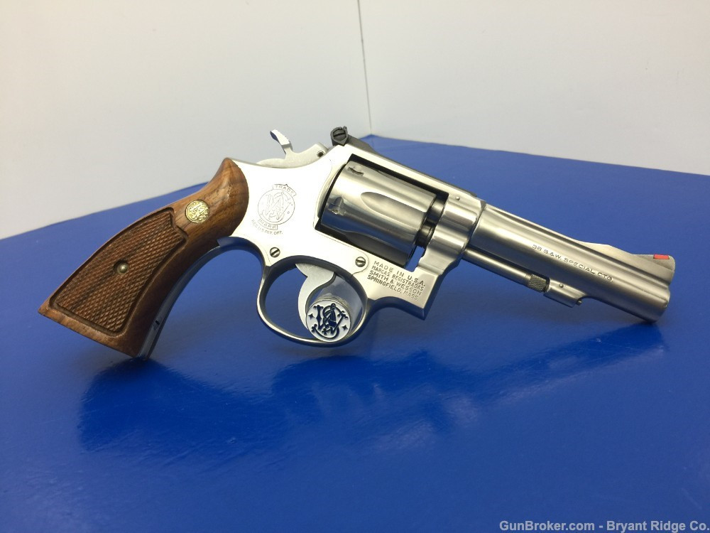 1974 Smith Wesson 67 .38 S&W Spl Stainless 4" *GORGEOUS NO DASH MODEL ...