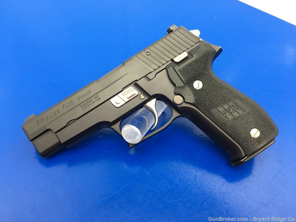 Sig Sauer P226 NYPD 9mm Black Nitron 4.4" *RARE NYPD POLICE ISSUE MODEL ...