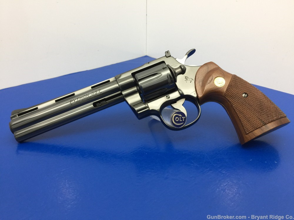 1981 Colt Python .357 Mag 6" *LEGENDARY SNAKE SERIES REVOLVER* - Bryant ...