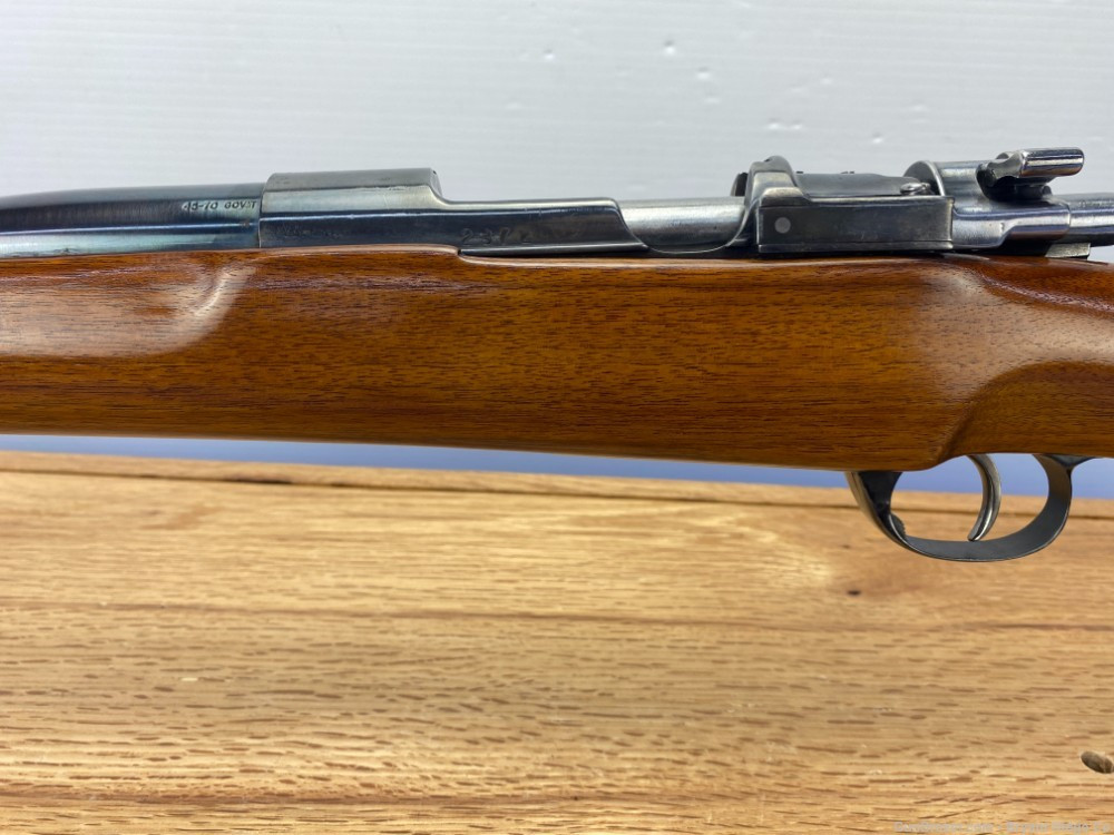 *SOLD* Siamese Mauser 98 .45-70 Govt. Blue 26" *INCREDIBLE BOLT ACTION ...
