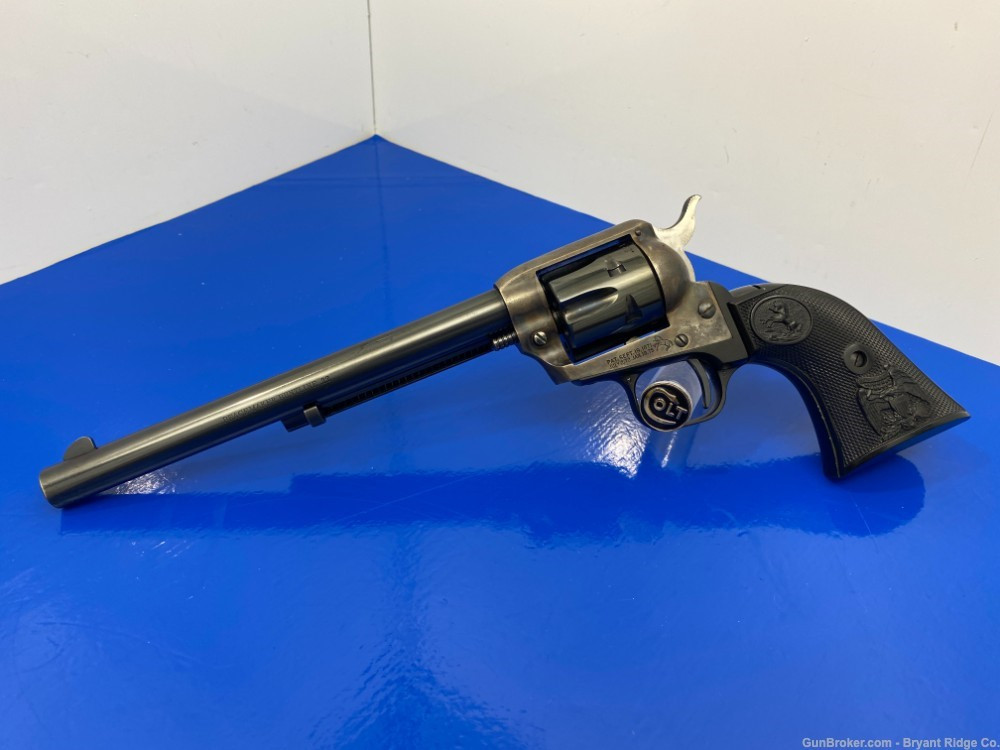 *SOLD* 1974 Colt Peacemaker Buntline .22 LR Blue *GORGEOUS SAA DUAL ...