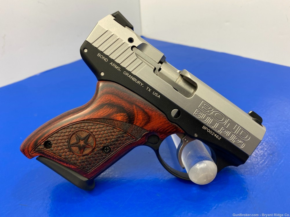 *SOLD* Bond Arms BullPup 9 9mm Luger Stainless/Black 3.35" *GREAT ULTRA ...