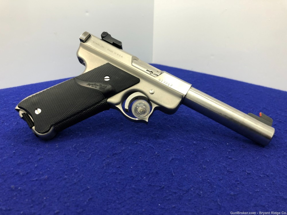 *SOLD* AMT Lightning .22 LR Stainless 5" *LOW PRODUCTION MODEL ...