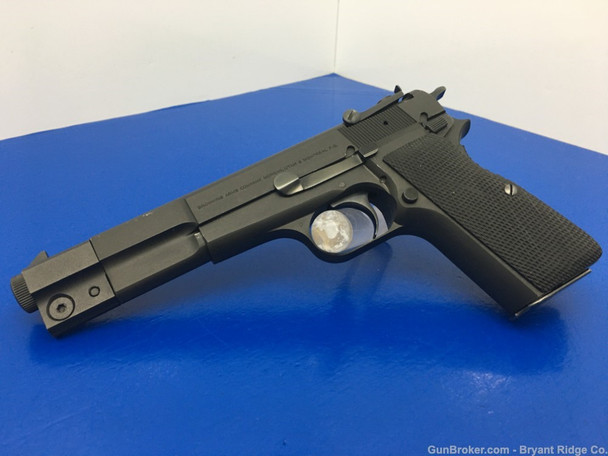 1981 Browning Hi-Power GP Competition 9mm 6" *RARE FN MARKED MODEL ...