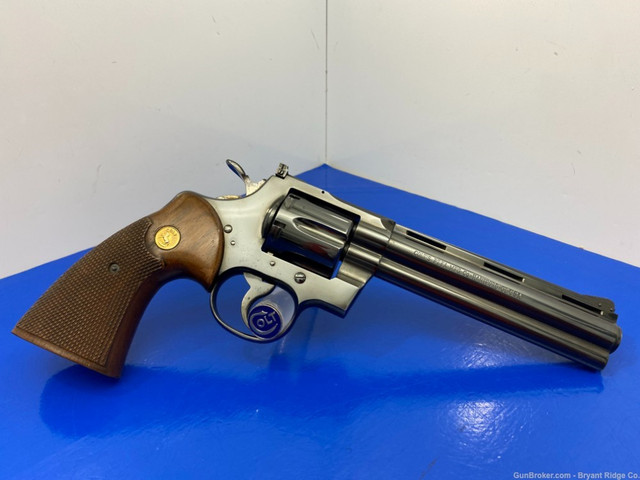 *SOLD* 1968 Colt Python .357 Mag Blue 6" *ULTRA RARE EARLY GENERATION COLT PYTHON* - Bryant Ridge