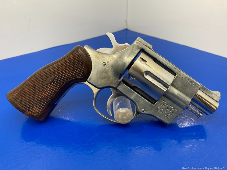 *SOLD* Arminius Titan Tiger .38 Spl Stainless *DOUBLE ACTION REVOLVER ...