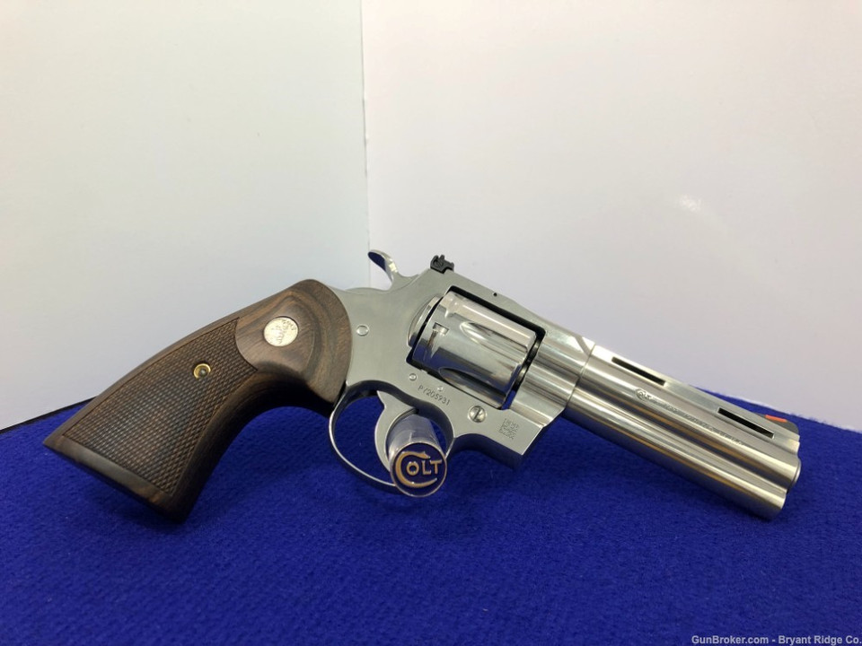 *SOLD* Colt Python .357 Mag Stainless 4.25" *ALL NEW COLT SNAKE ...